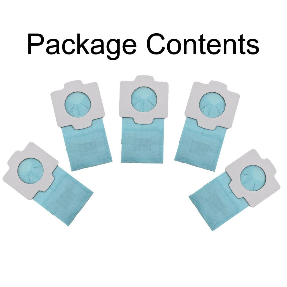 5Pcs Dust Bags Suitable For Makita Cordless Vacuum Cleaner Dcl182Z ...