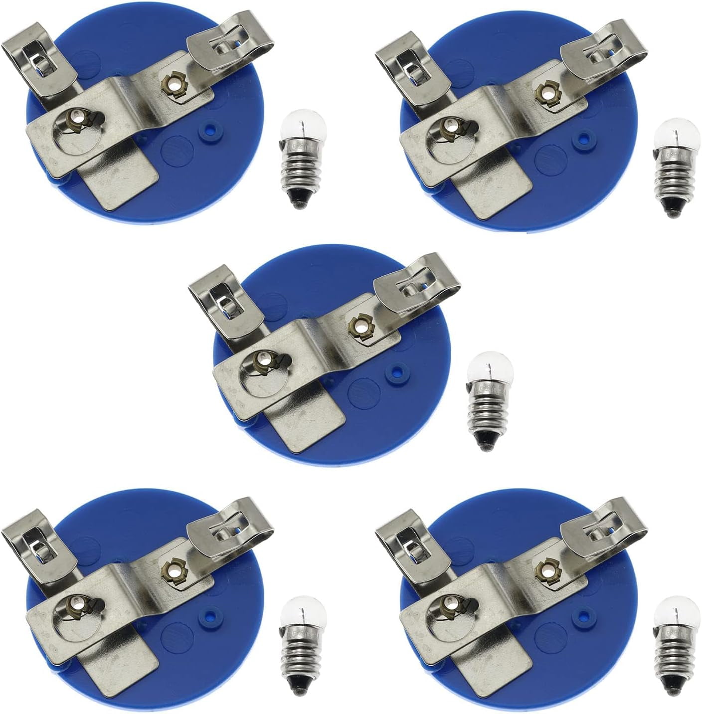 5Pcs E10 Mini Bulb E10 Miniature Screw Base Light Bulbs With 5Pcs E10 ...