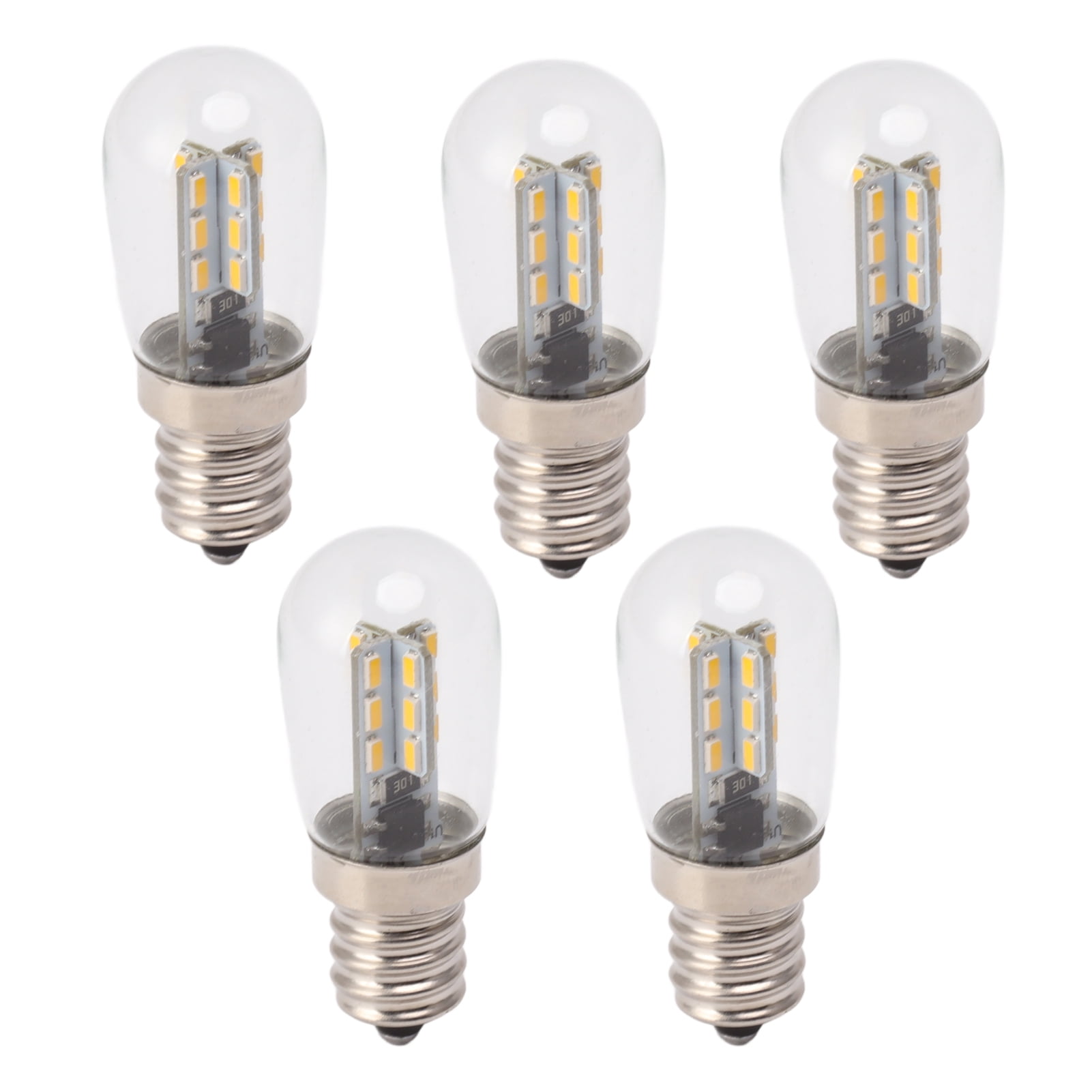 5Pcs E12 120V LED Light Bulbs With 24pcs Bead Under Hood Light Bulbs ...