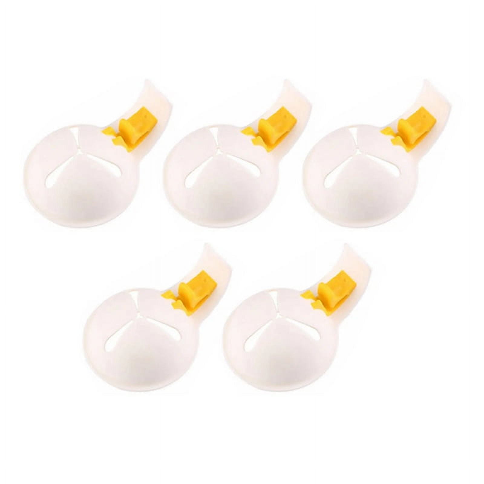5Pcs Egg Yolk and Egg White Separator Silicone Gel Egg Egg White Shell ...