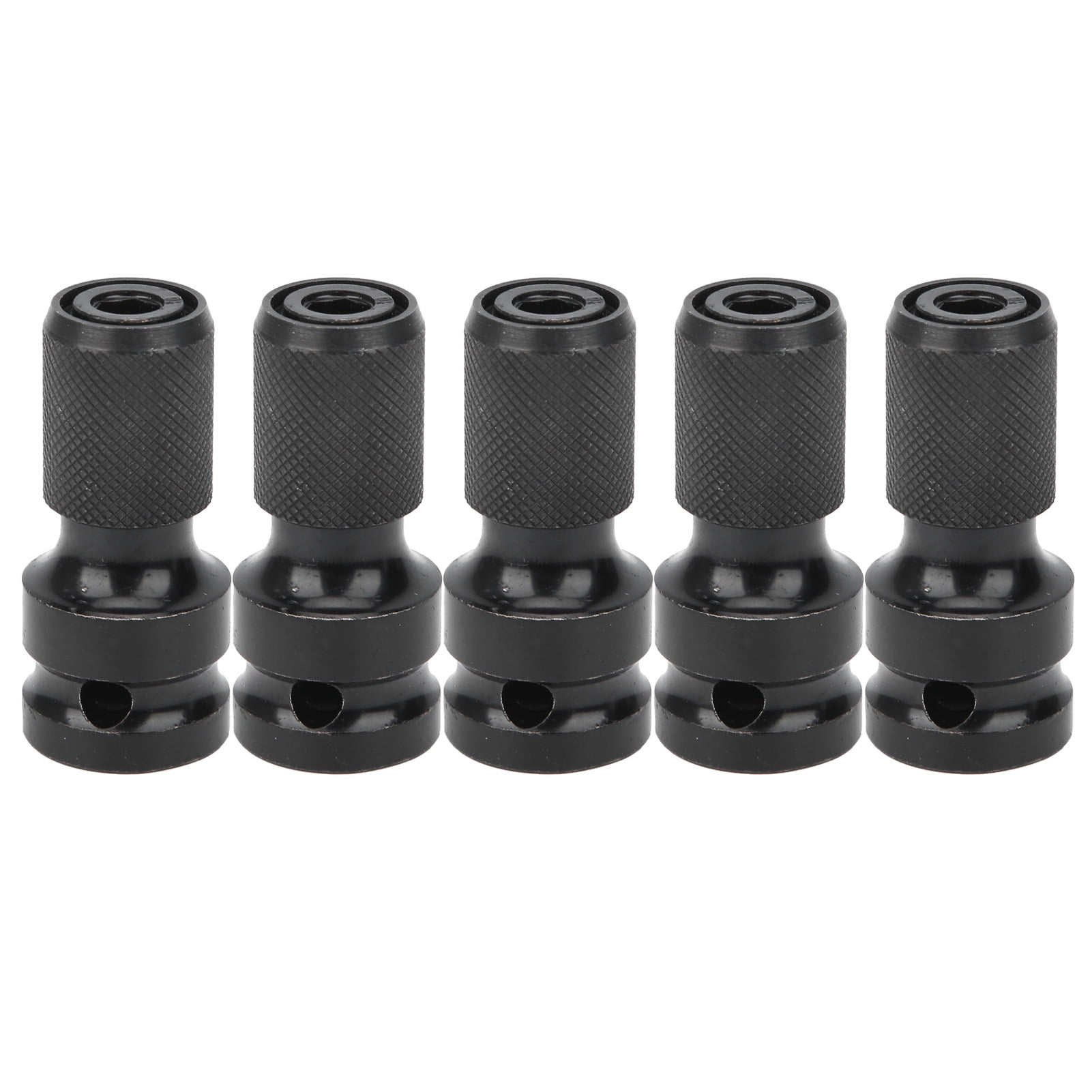 5Pcs Electric Wrench Socket Adapter 1/2 Square to 1/4 Hex Bit ...