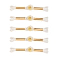 5Pcs Elegant Floral Knot Buttons Chinese Cheongsam Dress Closures ...