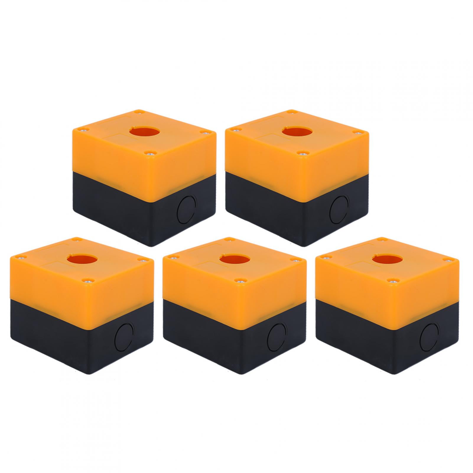 5Pcs Emergency Stop Box Control Switch Button Waterproof Junction Box ...