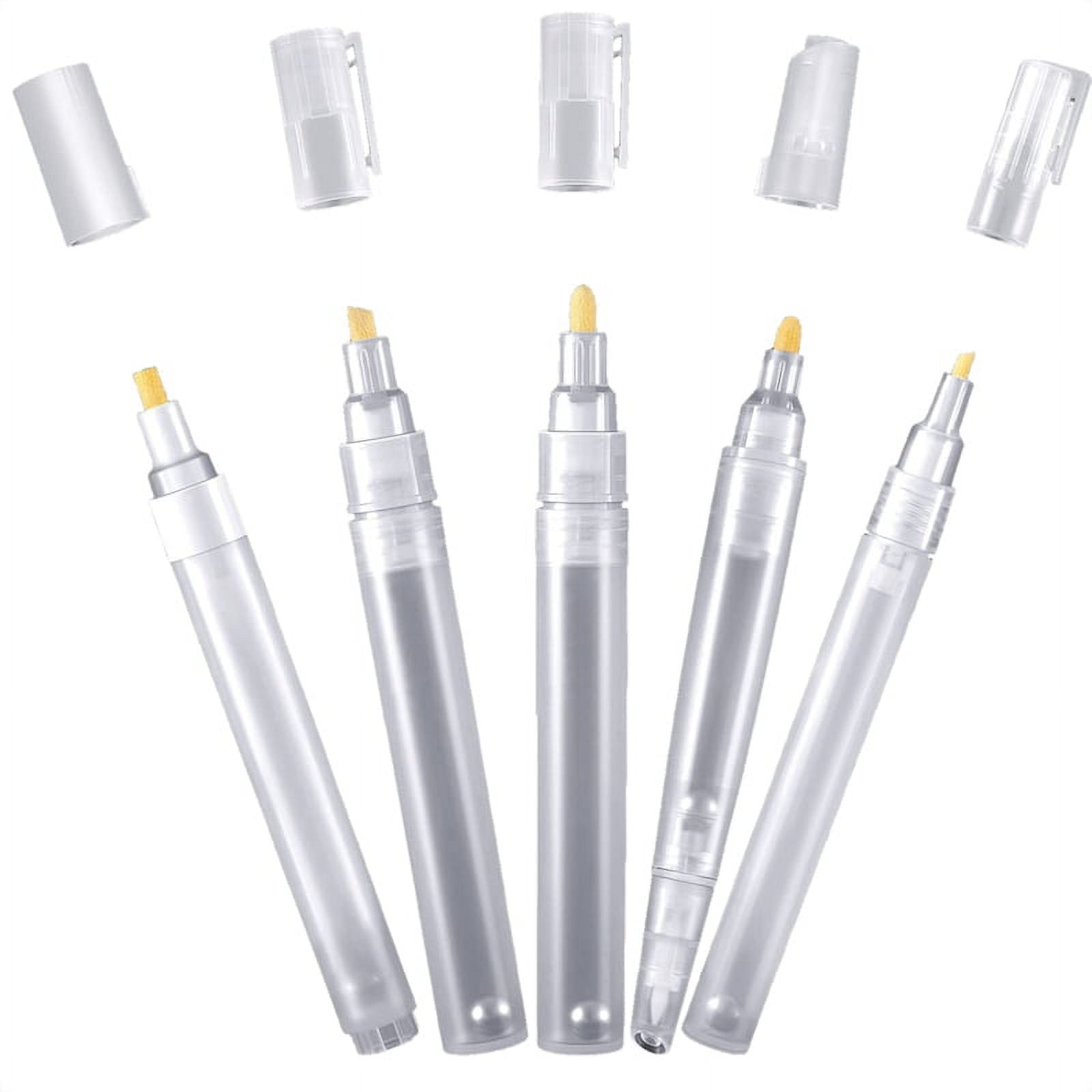 5Pcs Empty Refill Paint Markers Blank Refillable Empty Refillable ...