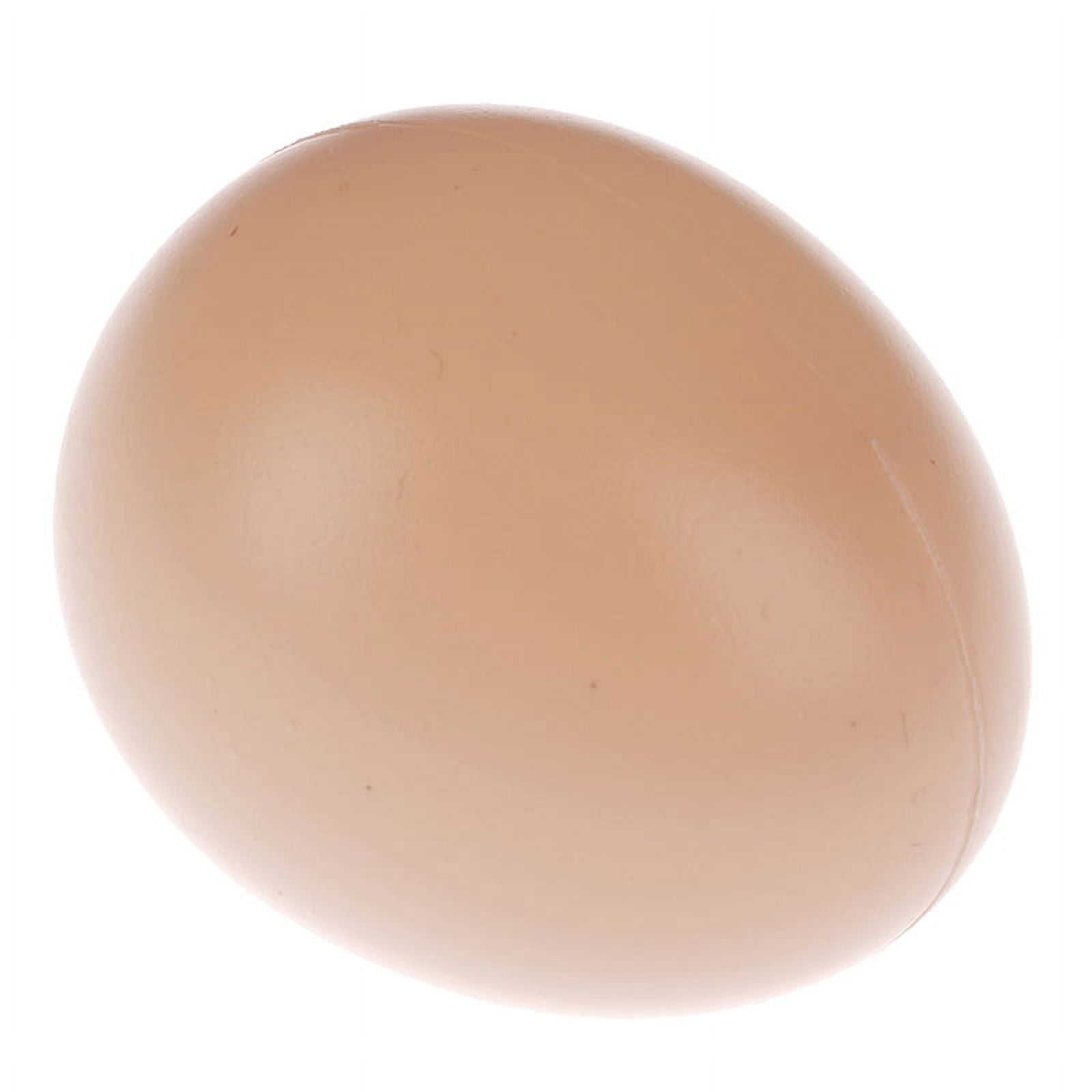 5Pcs Fake Dummy Egg Hen Poultry Chicken Joke Prank Plastic Eggs Home ...