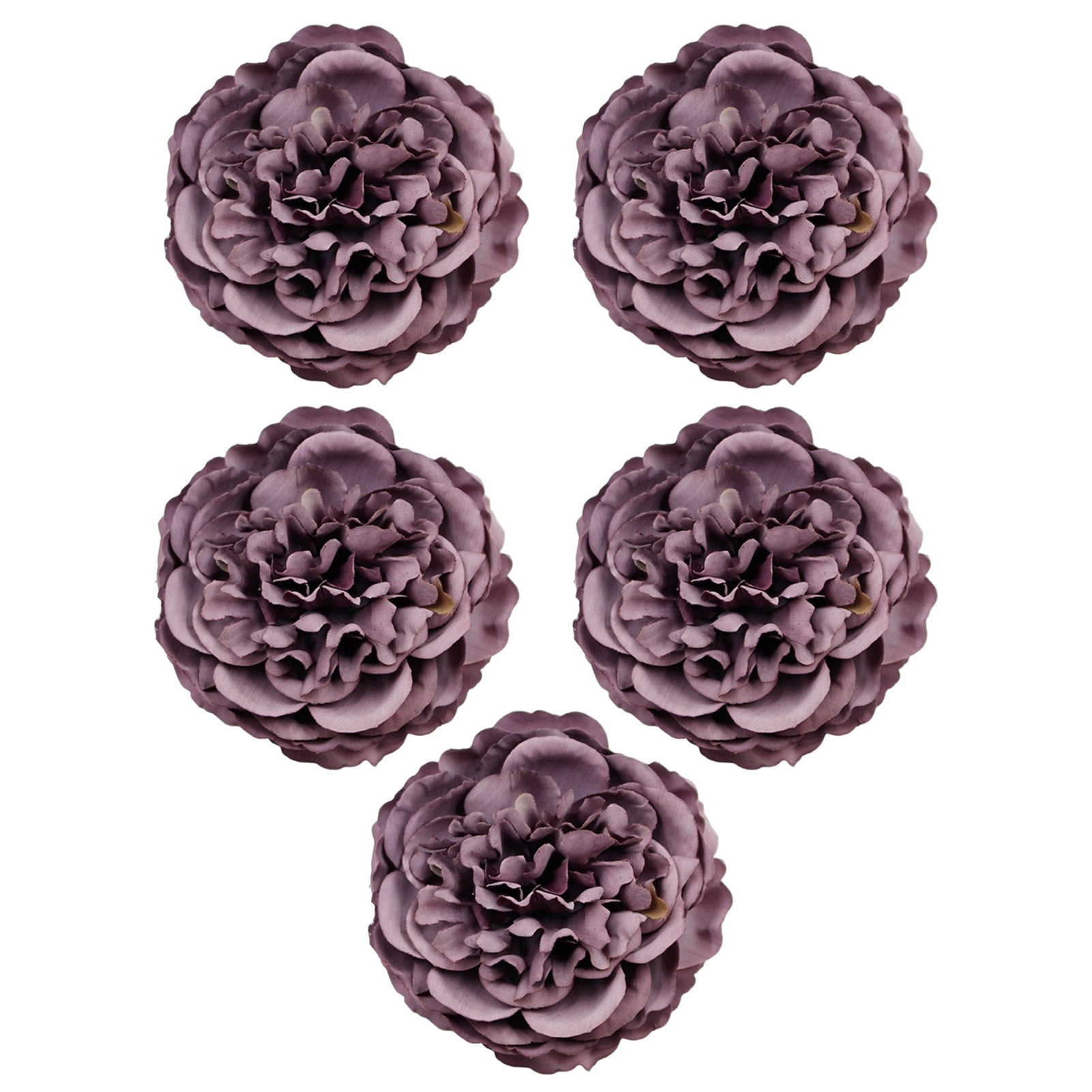 5Pcs Fake Peony Heads Soft Table Centerpiece No-watering Wedding Party ...