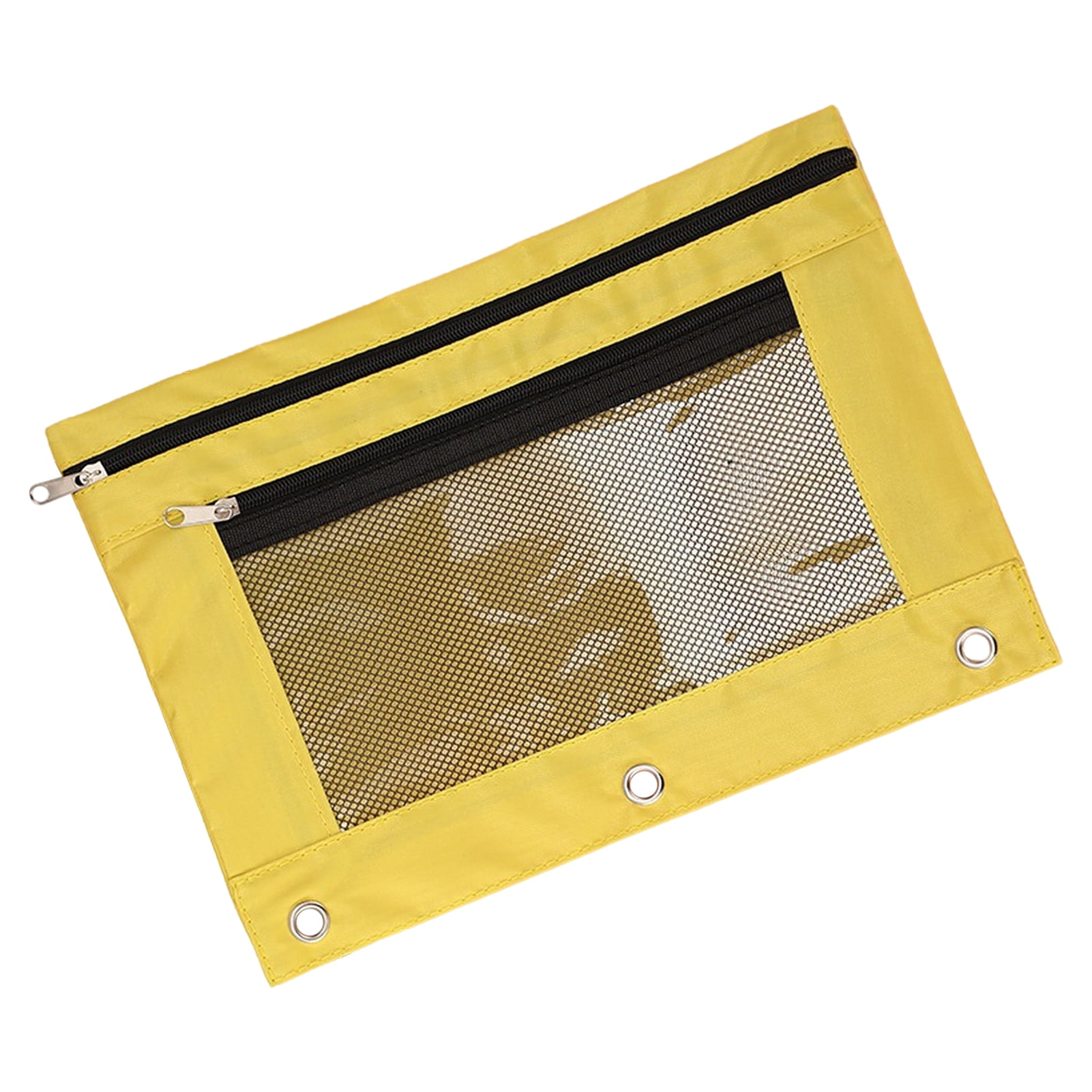 5Pcs File Holder Oxford Cloth Pencil Pouch 3 Ring Binders Ample Storage ...