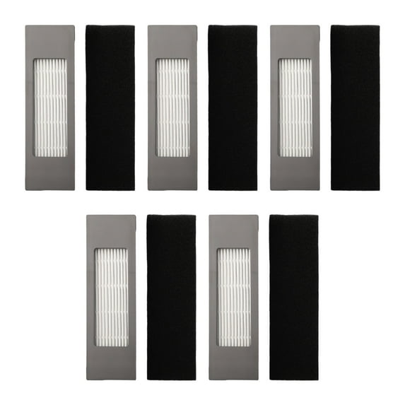 5Pcs Filter For Deebot Ozmo 920 950 T8 Max T9 T5 N5 N7 N8+ N8 Pro Plus Dx55 - Walmart.com