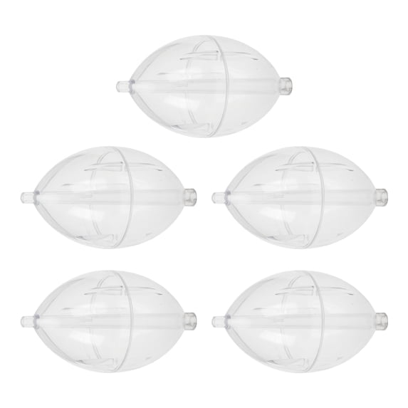 5Pcs Fishings Slip Cast Float Plastics Bobbers Fishings Float Oval ...