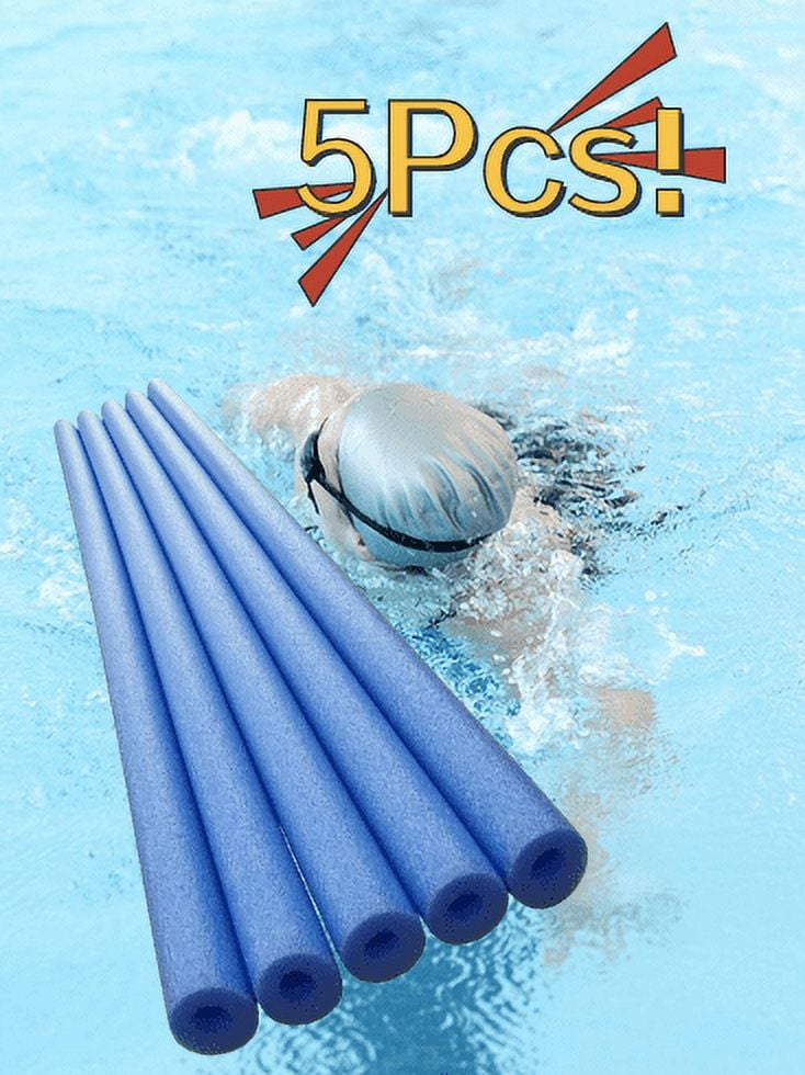 5Pcs Floating Pool Noodle Foam Tube Bright Thick Noodles for Float ...