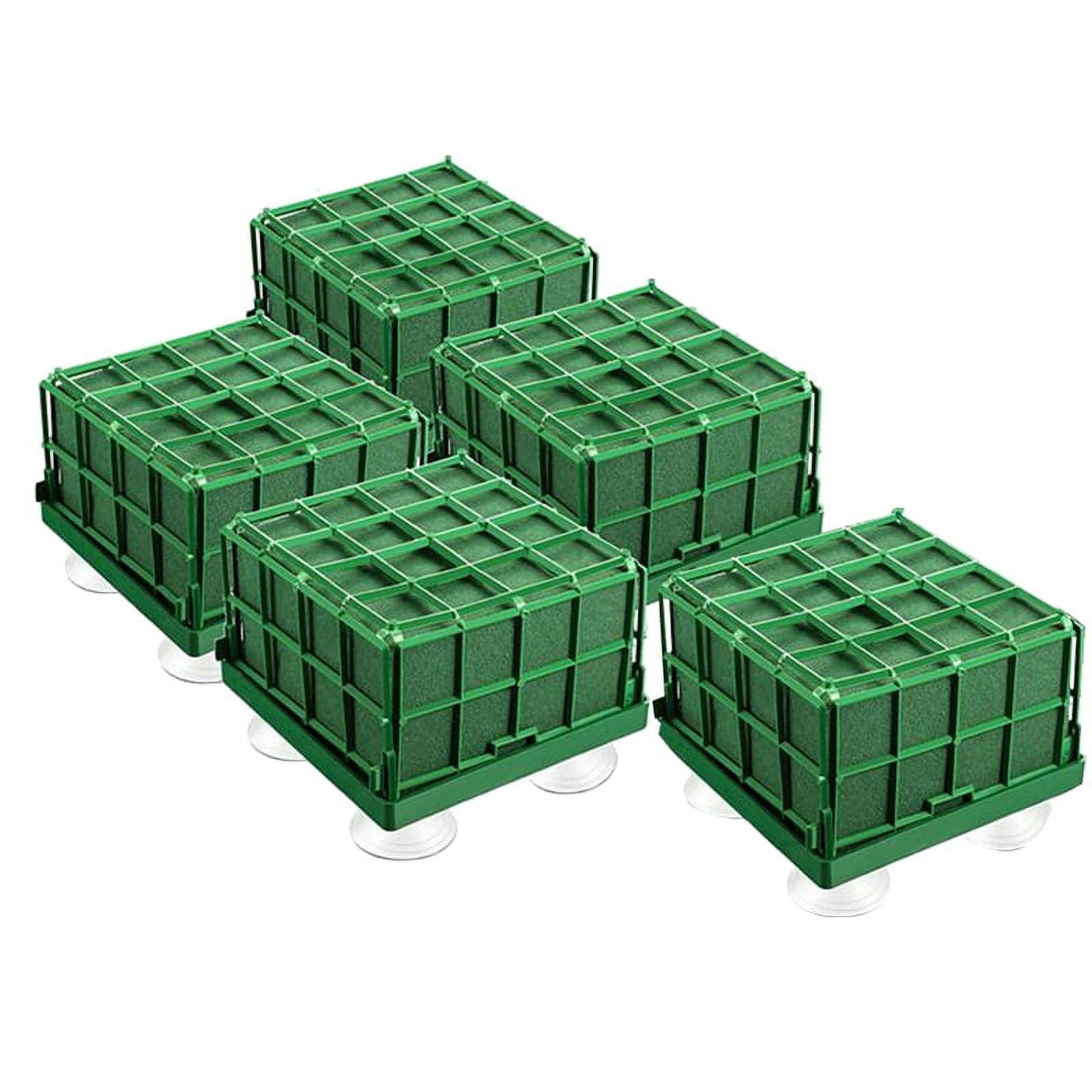 5Pcs Floral Foam Cage Flower Holder with Floral Foam and Suction Cup ...