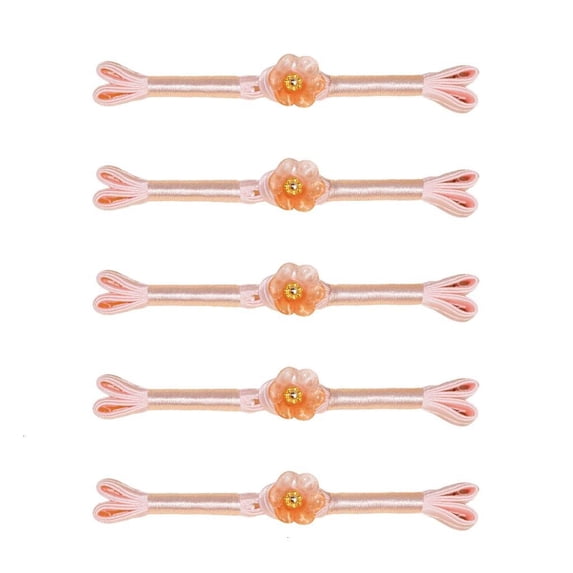 5Pcs Flower Chinese Knot Button Cheongsam Knot Buttons Sewing Fasteners ...