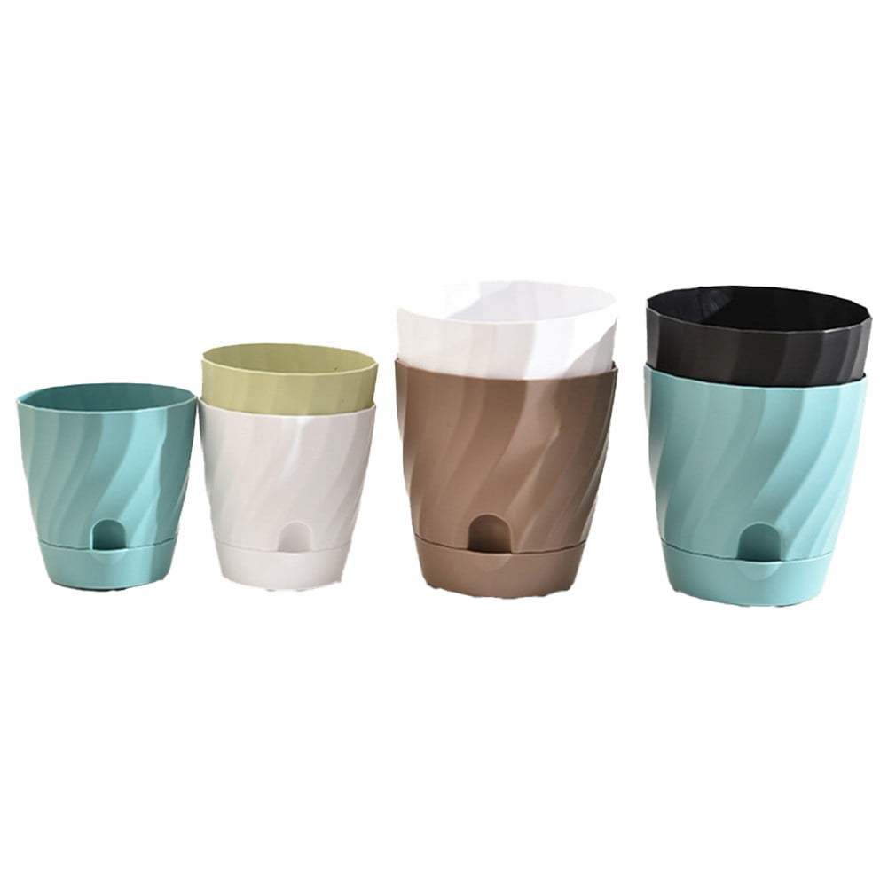 5Pcs Flower Pots With Drainage Function And Bottom Ventilation Holes ...