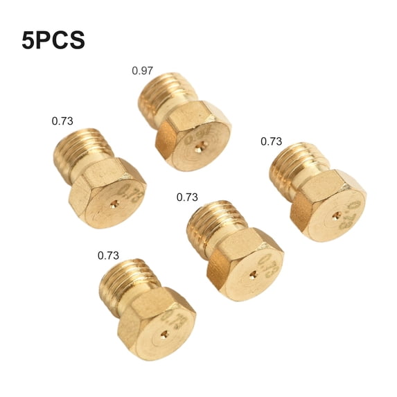 5Pcs Gas Injectors Burner Gas Conversion Kit Kitchen Appliance Easy To ...