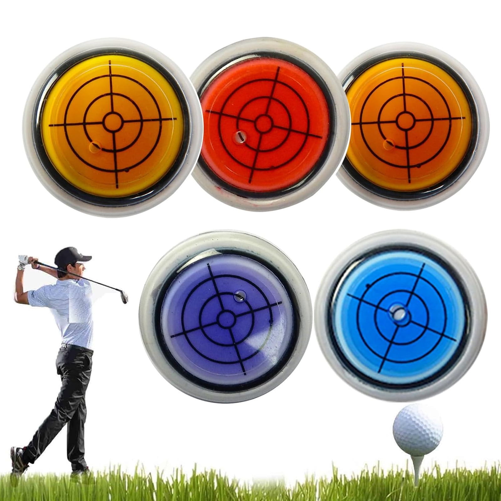 5Pcs Golf Marker Clip Under $5! Yannianjz Golf Hat Clip Marker with ...