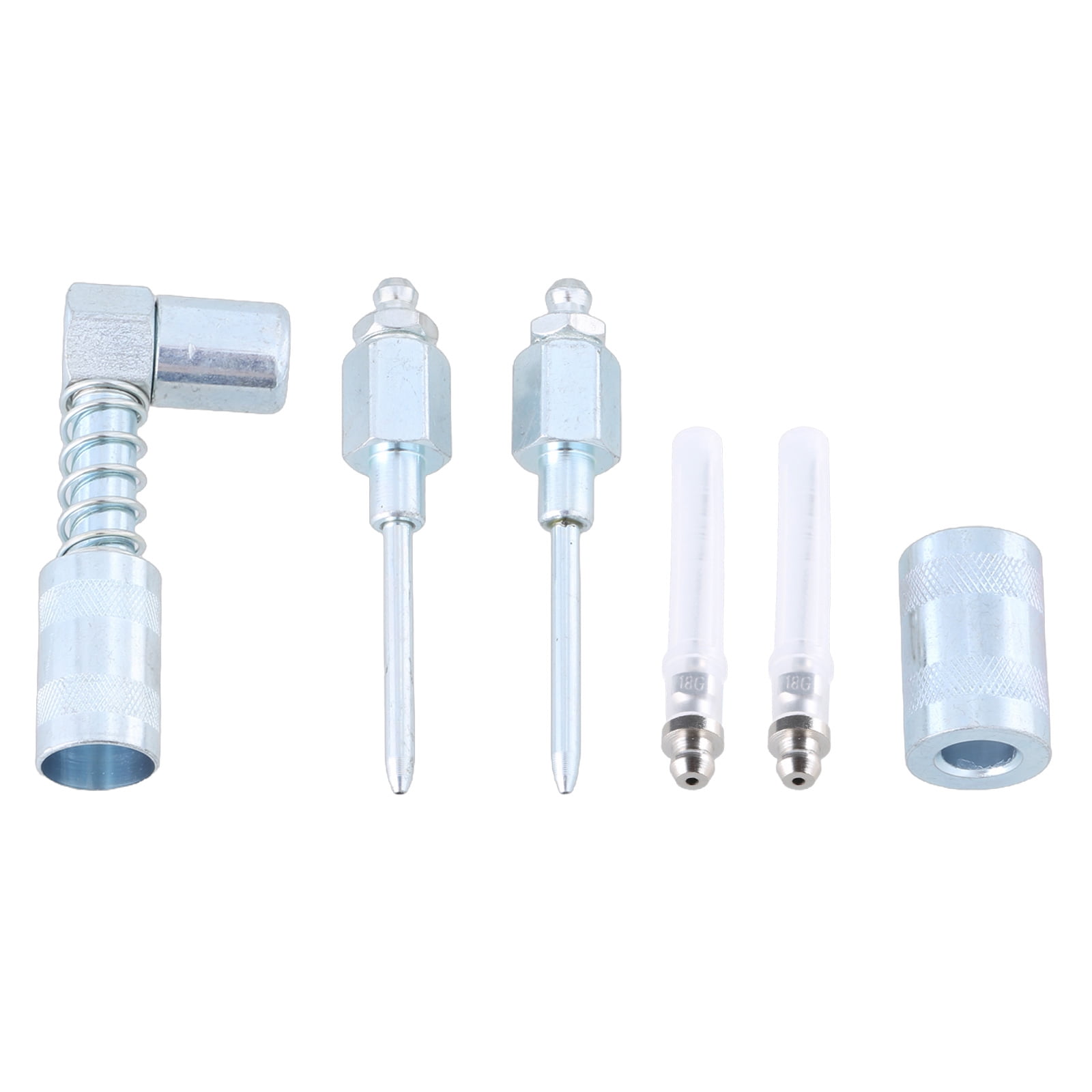 5Pcs Grease Needle Nozzle Kits Hardened Steel Bearing Grease Injectors ...