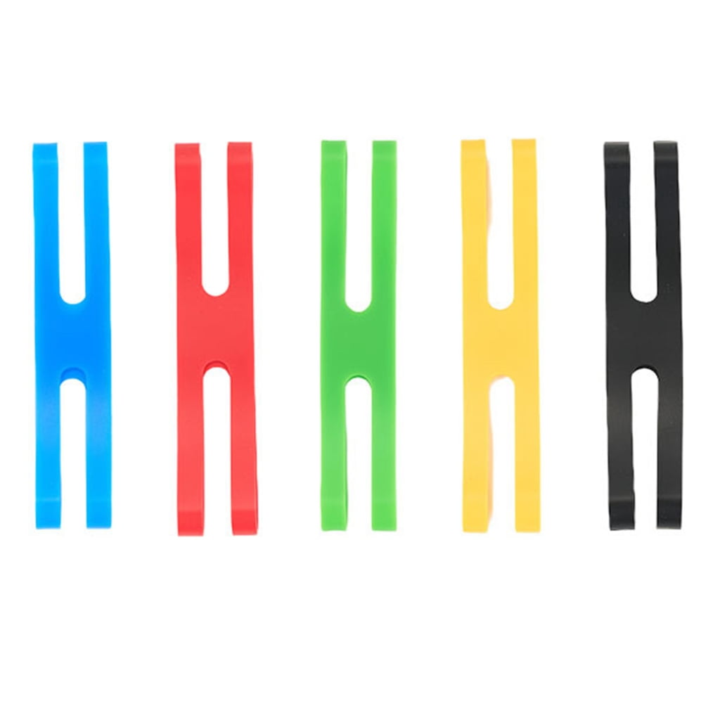 5Pcs H Bands Silicone Rubber Bands Assorted Color Rubber Bands Elastic ...