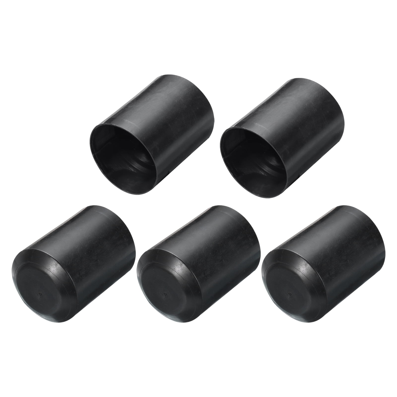 Uxcell 5Pcs Heat Shrink End Cap 65mm ID x 80mm L 2:1 Ratio Heat Shrink ...
