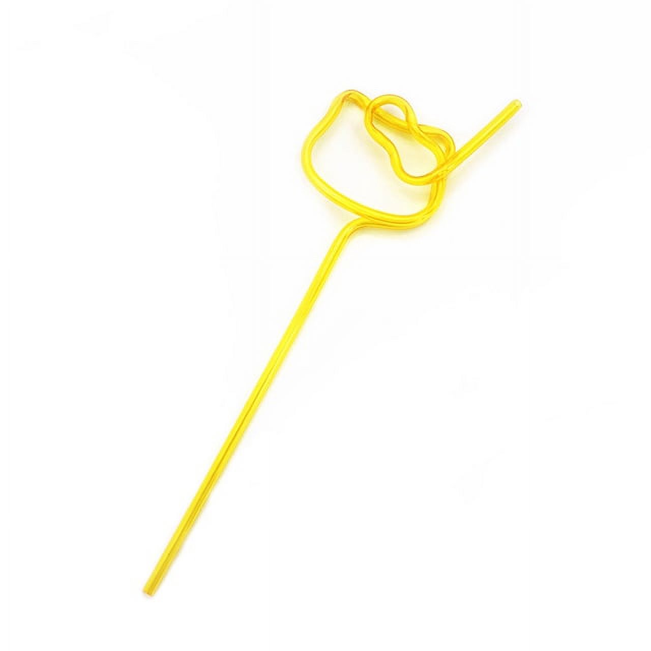 5Pcs Hello Kitty Sanrio Straw Kawaii Cute Cartoon Kids Straw Bottles ...