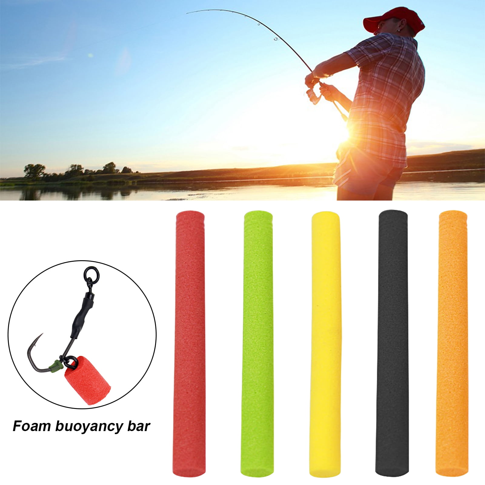 5Pcs High Stability Easy Installation Non-Broken Reusable Foam Rods ...