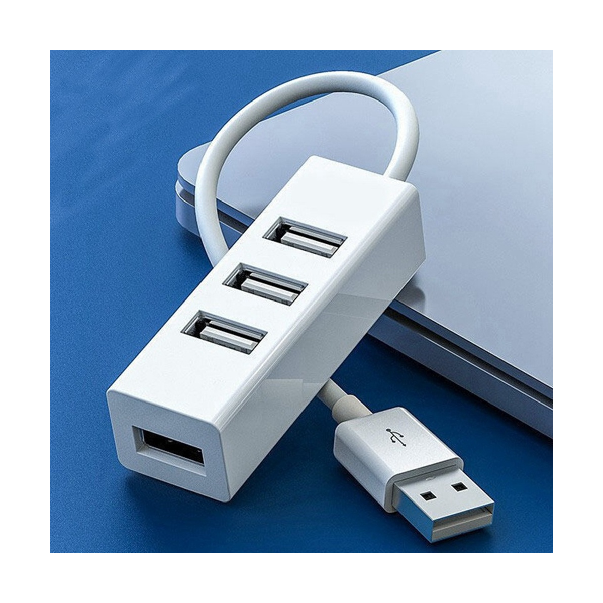 5Pcs Hub USB Multi 2.0 Hub USB Splitter Power Adapter High Speed 4 Port ...