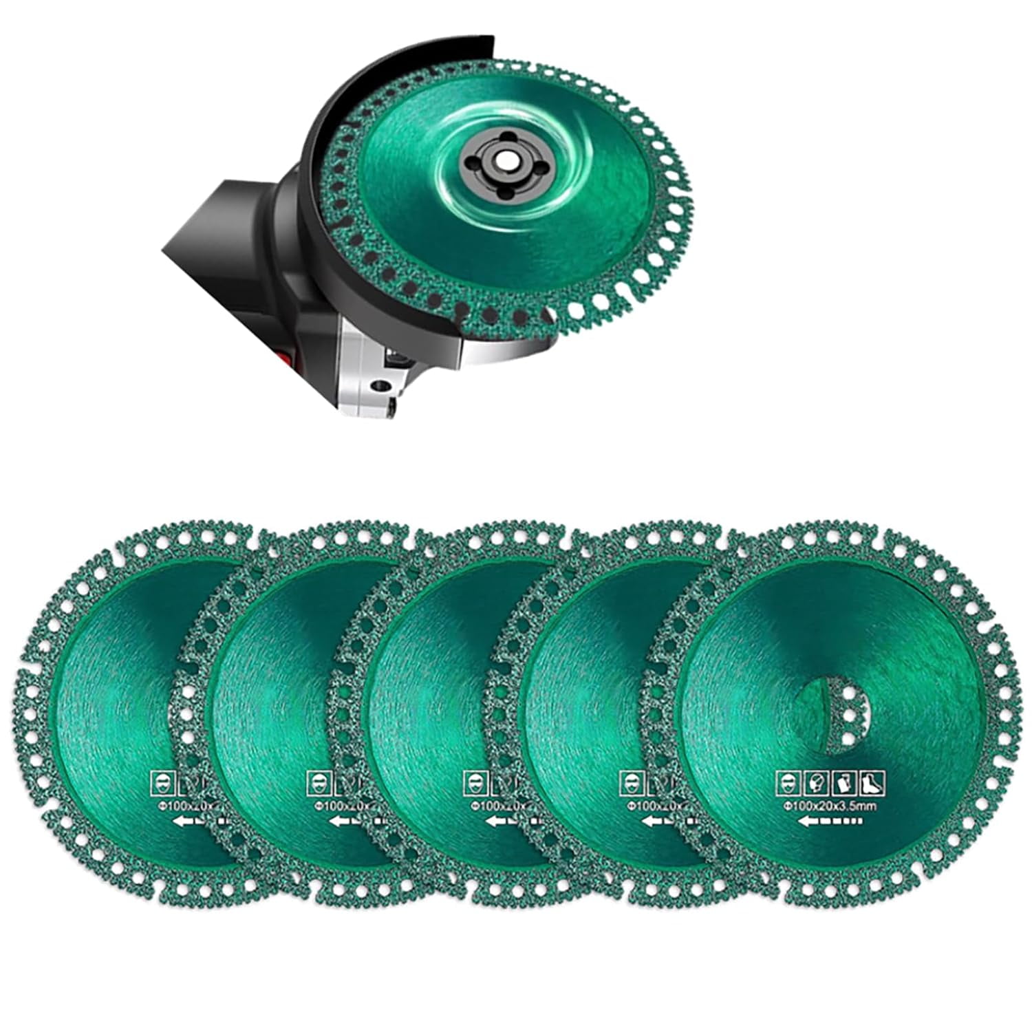 5Pcs Indestructible Discs for Grinder, Indestructible Disc 2.0 - Cut ...