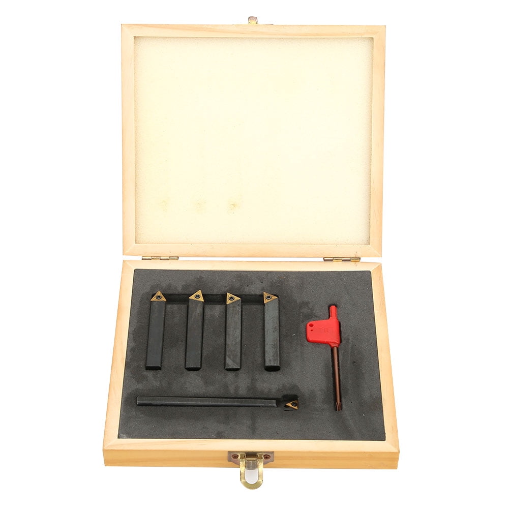 5Pcs Indexable Turning Tool Set With Cemented Carbide Insert for ...