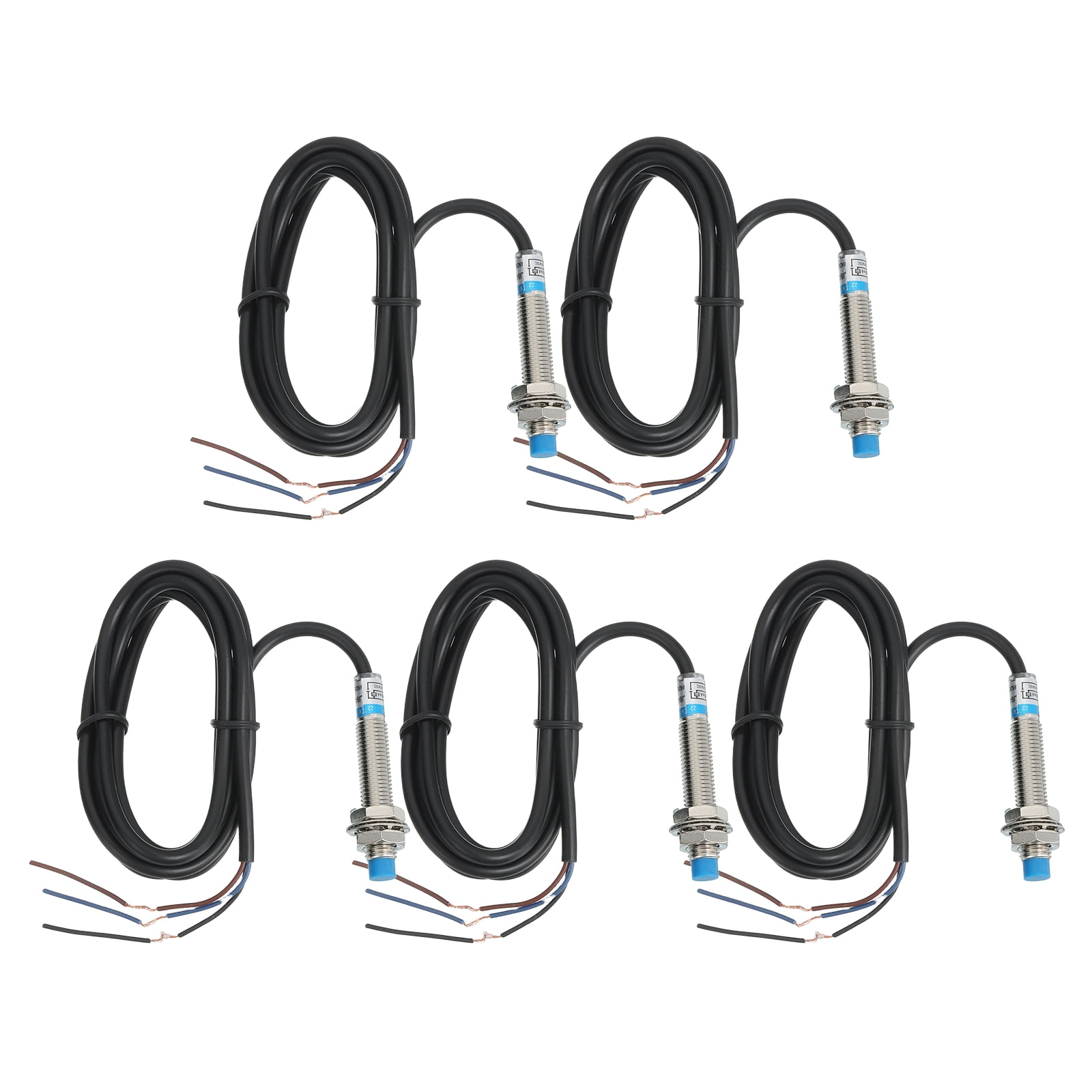 5Pcs Inductive Proximity Sensor,NPN NC M8 DC 6-36V 300mA Proximity Switch - Walmart.com