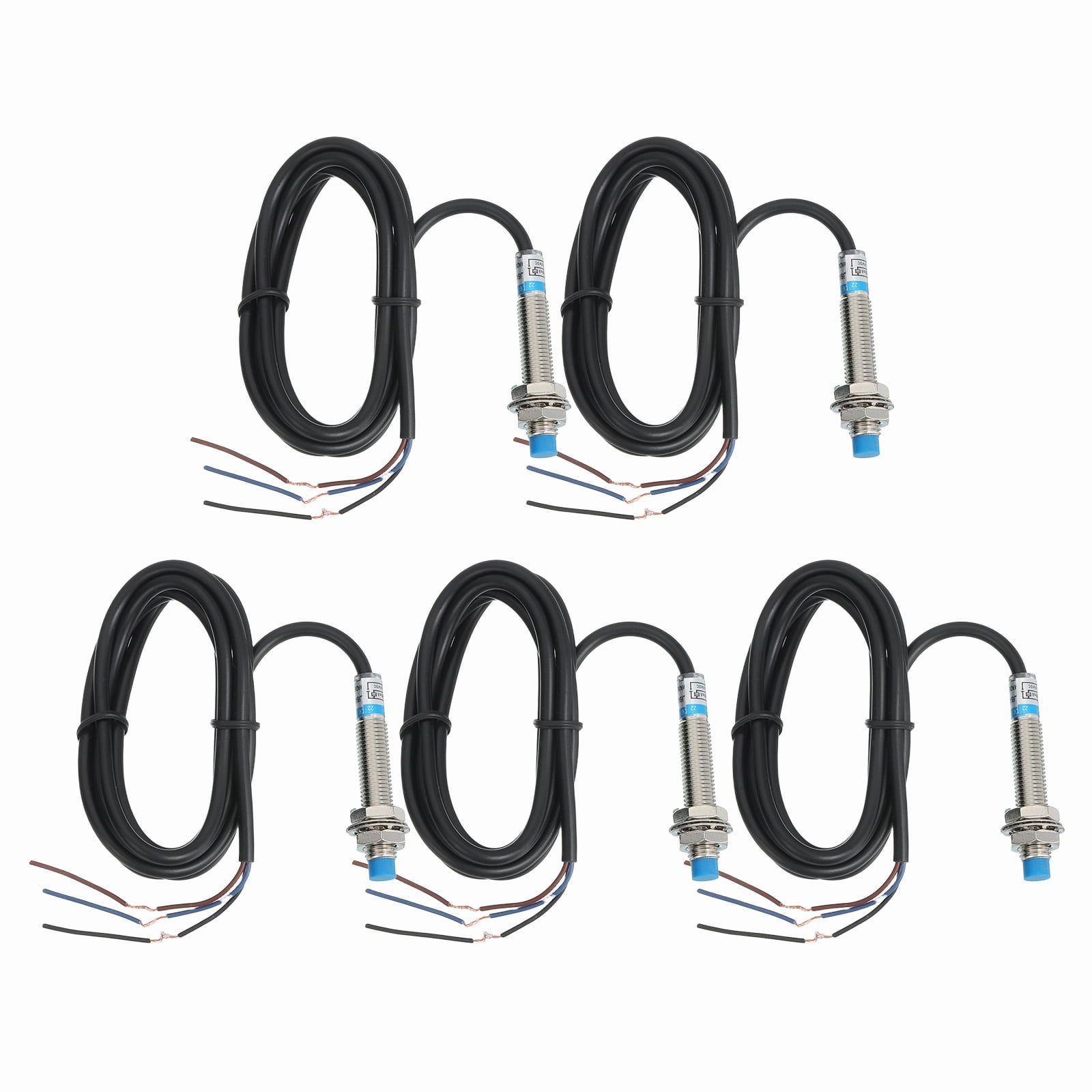 5Pcs Inductive Proximity Sensor,NPN NO M8 DC 6-36V 300mA Proximity Switch - Walmart.com