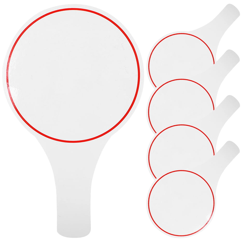 5Pcs Judges Writable Scoreboards Blank Scoreboards Voting Writing ...