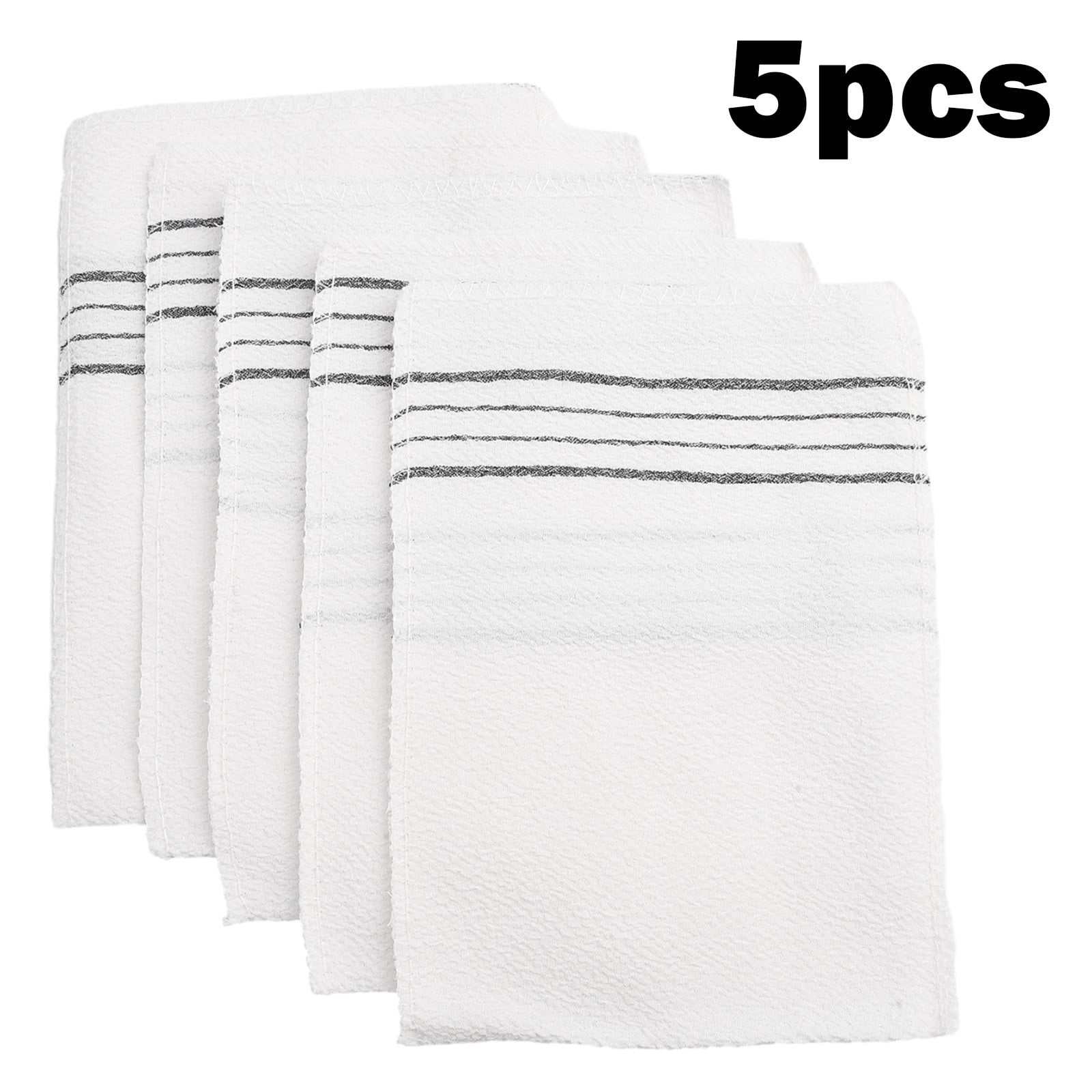 5Pcs Korean Italy Asian Exfoliating Bath Washcloth Body Scrub Shower ...