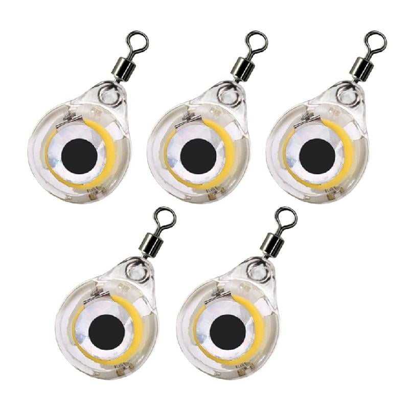 5Pcs LED Fishing Light Attractants Waterproofs Deep Drops Fishing Light ...