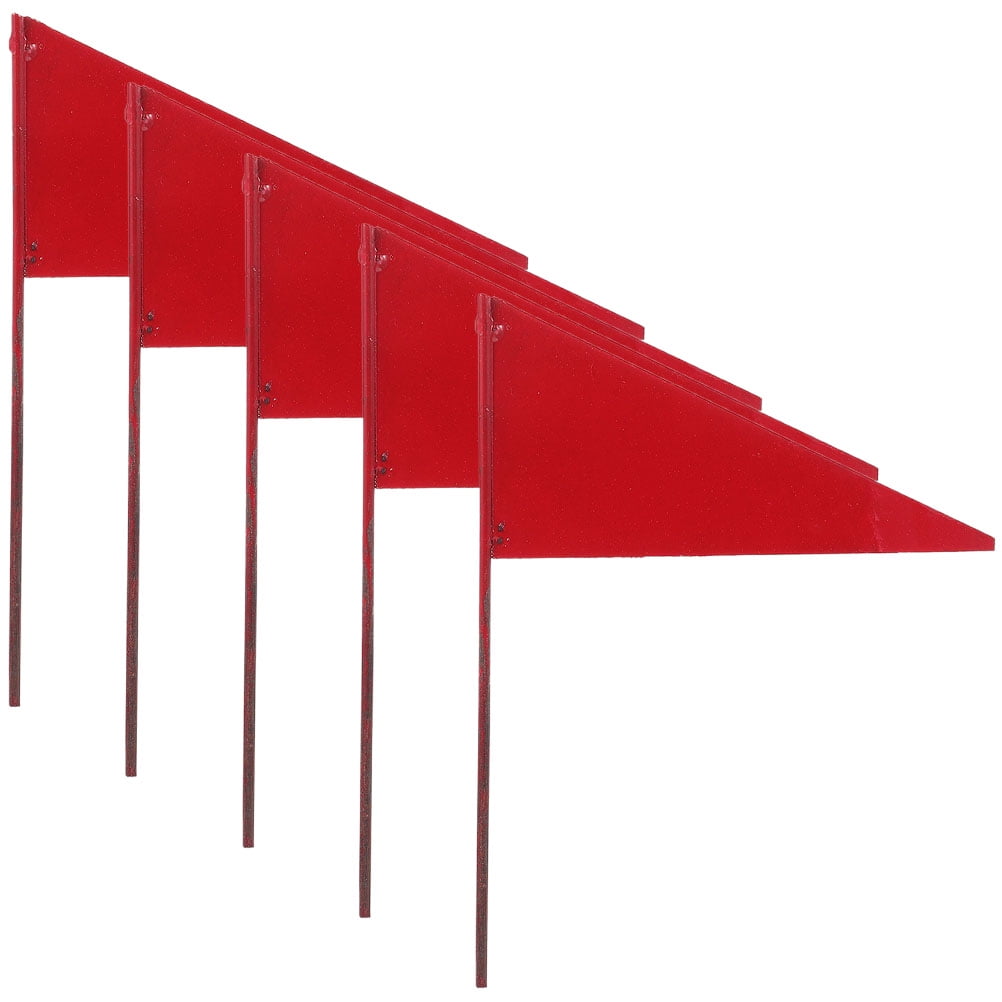 5Pcs Lawn Marking Flags Landscape Flags Garden Sprinkler Flags ...