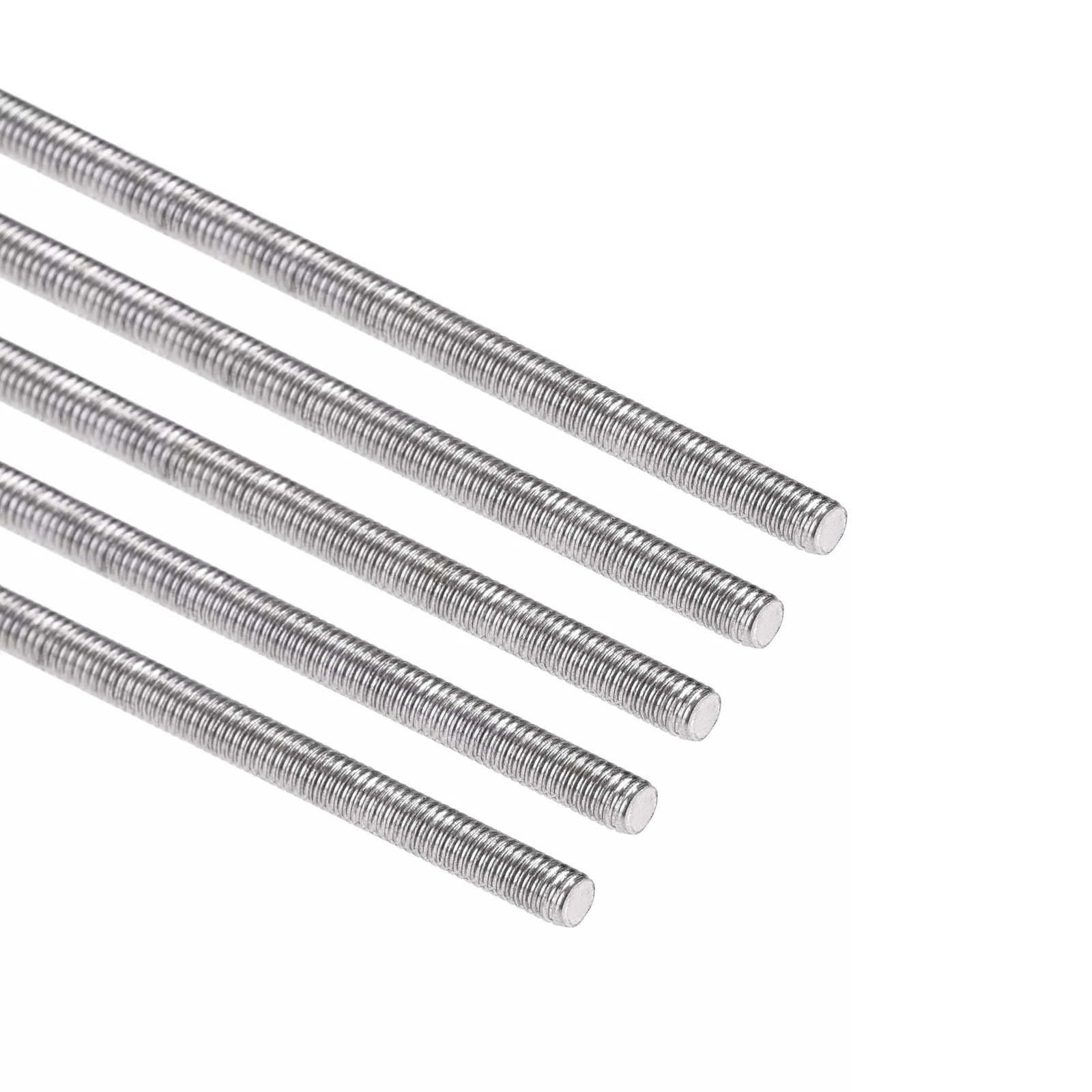 5Pcs M3 x 500mm Fully Threaded Rod Stainless Steel Right Hand Threads ...