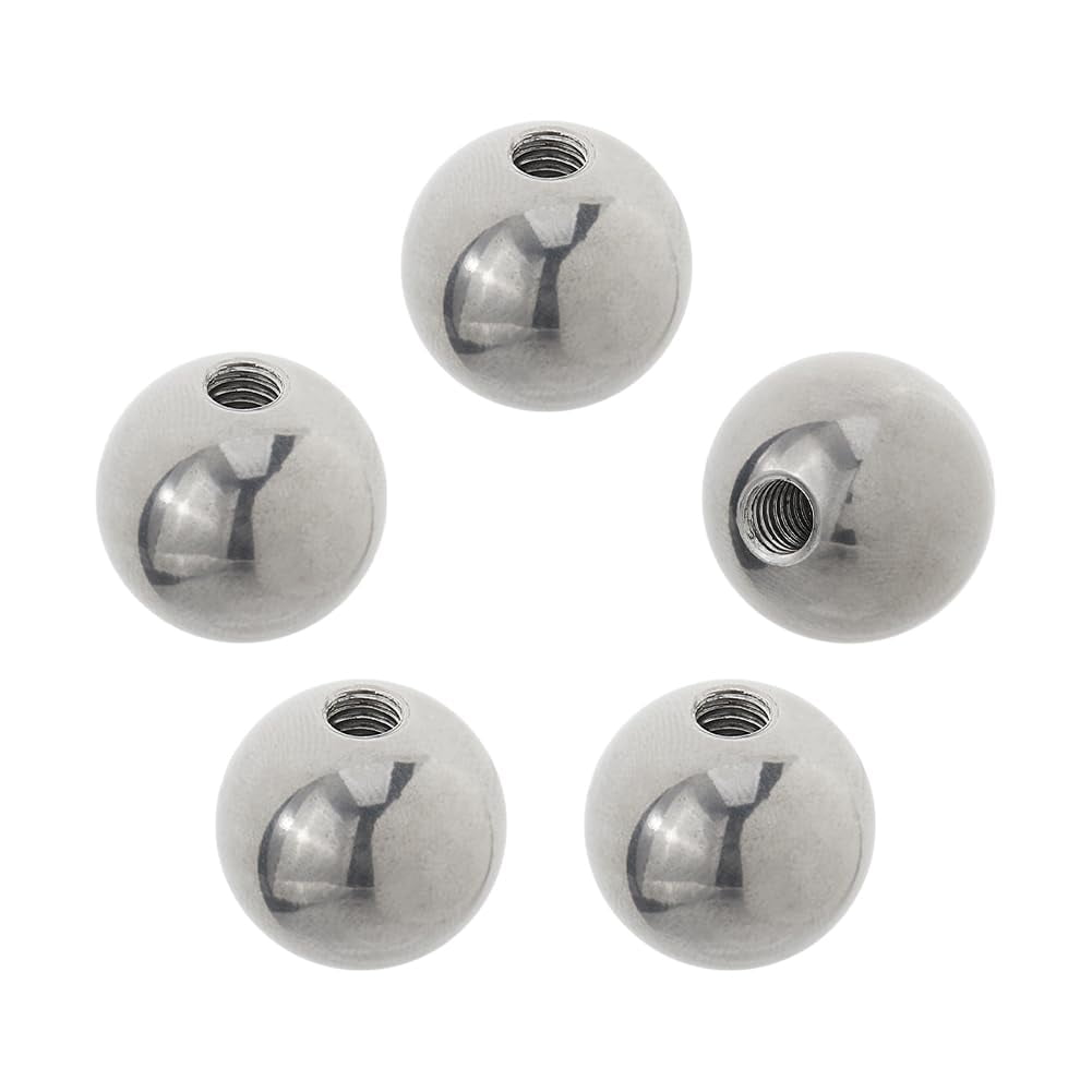 5Pcs M6x22mm Ball Nuts Knob 304 Stainless Steel Female Thread Ball Nut ...