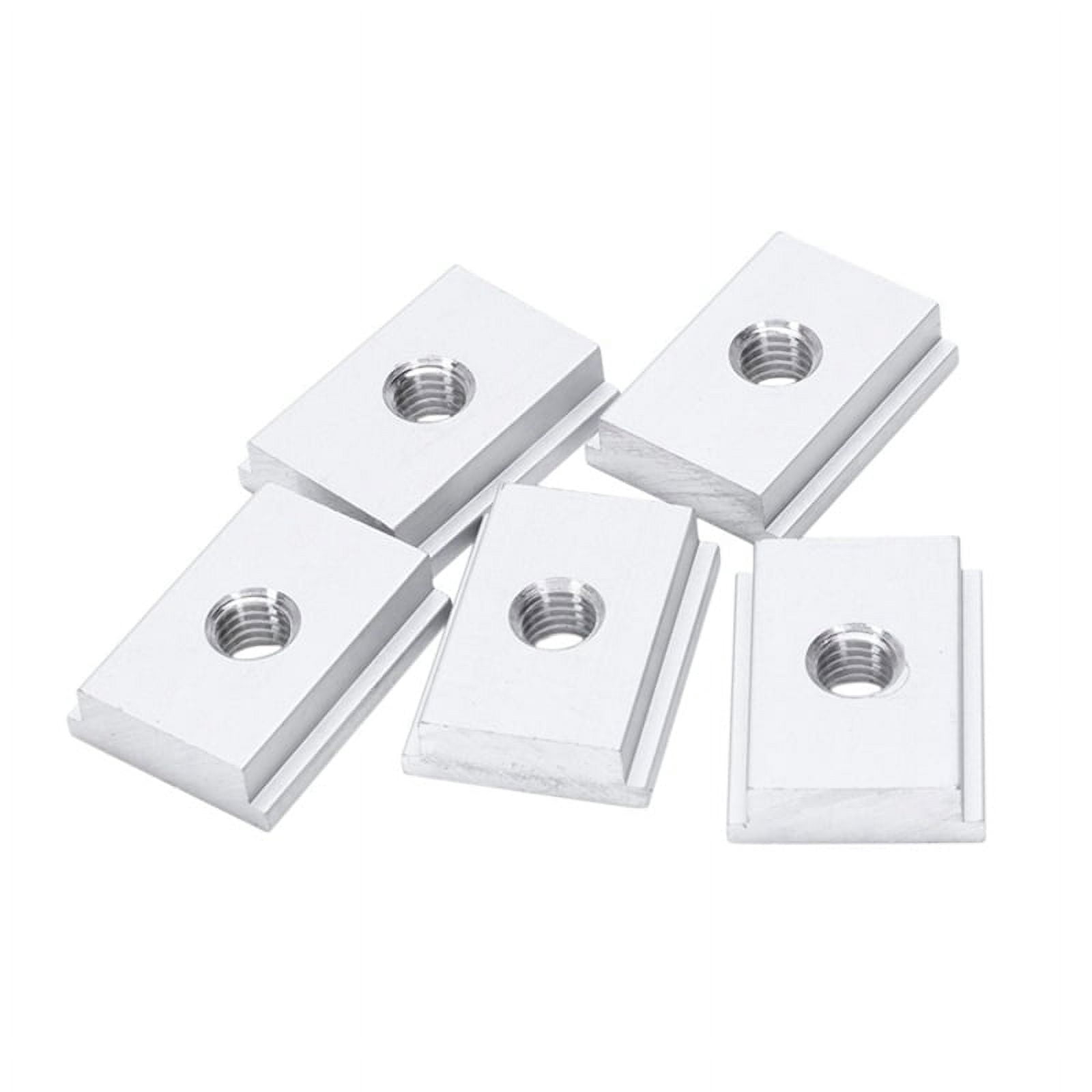 5Pcs M8 T-Track Slider Sliding Nut Aluminum Alloy T Slot Nut For ...