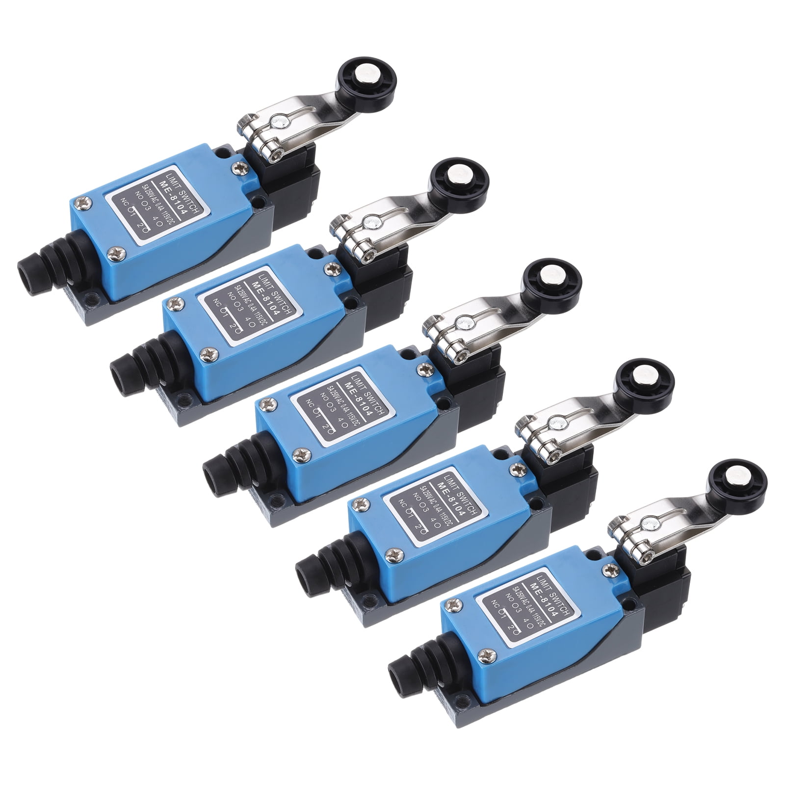 5Pcs ME8104 1NO + 1NC Micro Limit Switch 5A/0.4A 250VAC/115VDC ...