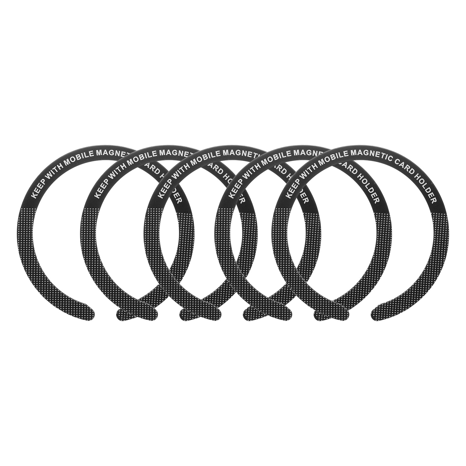 5Pcs Magnetic Adapter Ring, C-Shape Wireless Charger Conversion Kit ...