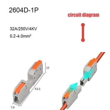 Wirefy Spade Connector Kit - Male and Female Spade Wire Connectors Kit ...