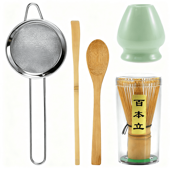 1Pc Semi-Glazed Green Matcha Whisk Stand,The Whisk Stand for Matcha Tea ...