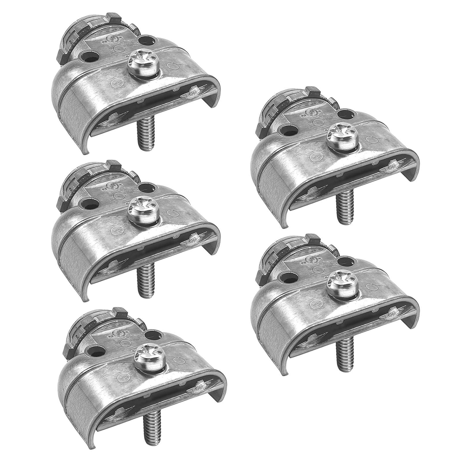 5Pcs Metal Conduit Connector 3/8inch Outlets Wire Box Connector for ...
