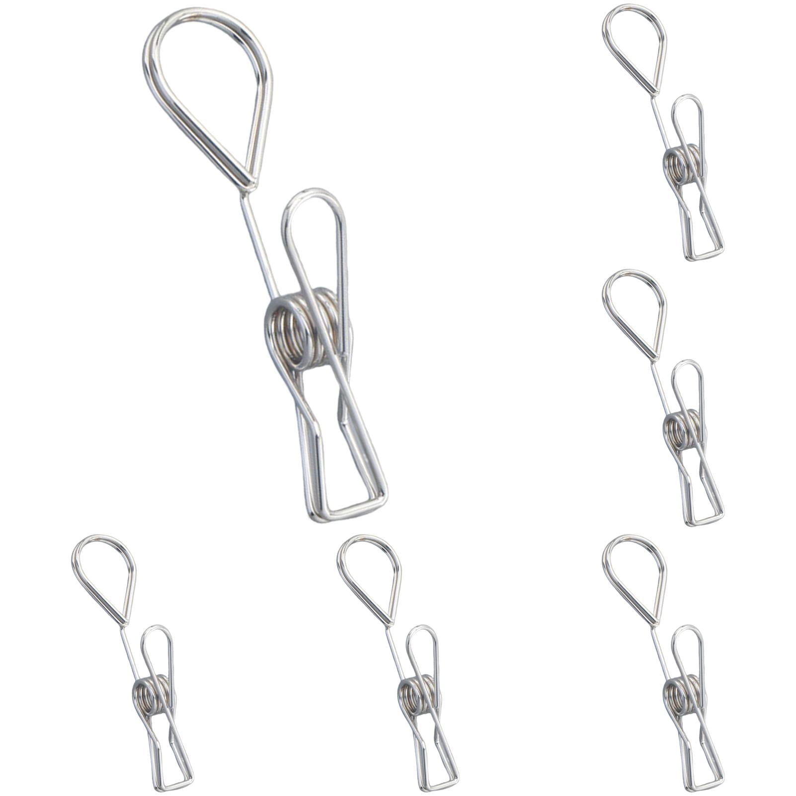 5Pcs Metal Wire Hollow Out Multi-Purpose Utility Clips, Photo Display ...