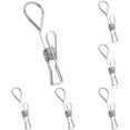 5Pcs Metal Wire Hollow Out Multi-Purpose Utility Clips, Photo Display ...