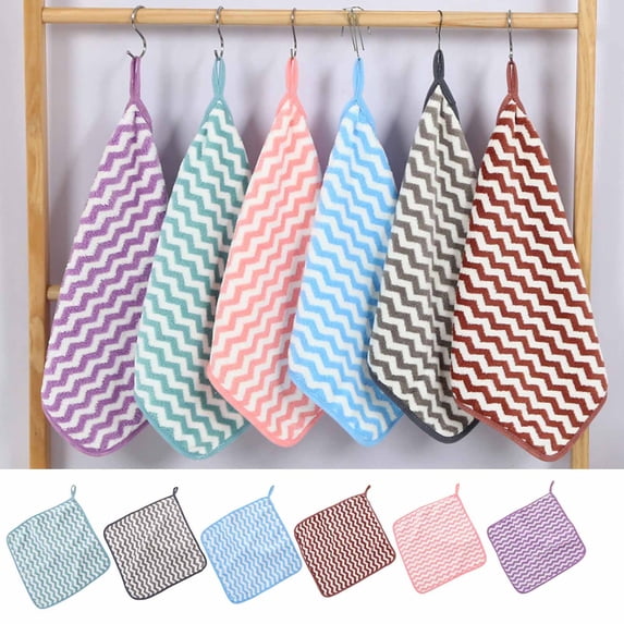 5Pcs Microfiber Cleaning Cloths, Ultra Soft Cleaning Rags for Cleaning ...
