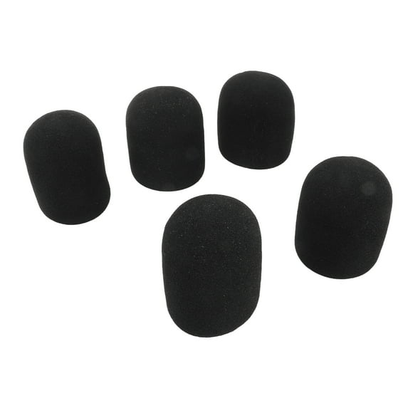 5Pcs Microphone Wind Screen Mic Cover Windshield Thickened Sponge ...
