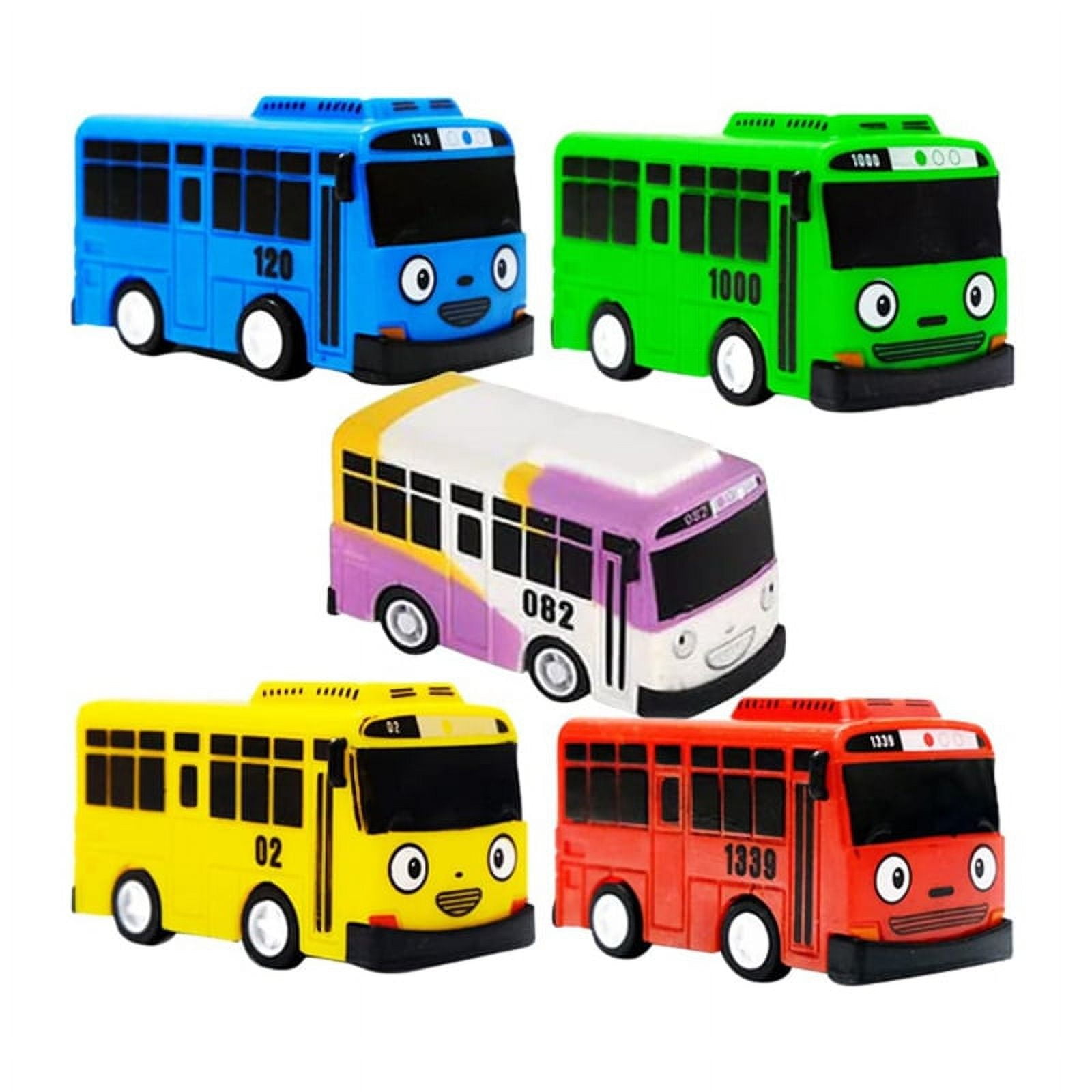 5Pcs Mini Bus Toy Car, Model Car, for Friends and Children, Gift ...