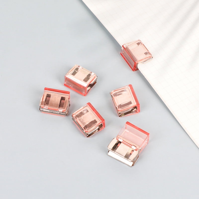 5Pcs Mini Paper Folder! Yrmaups Mini Paper Folder, Push Type Paper Clip ...