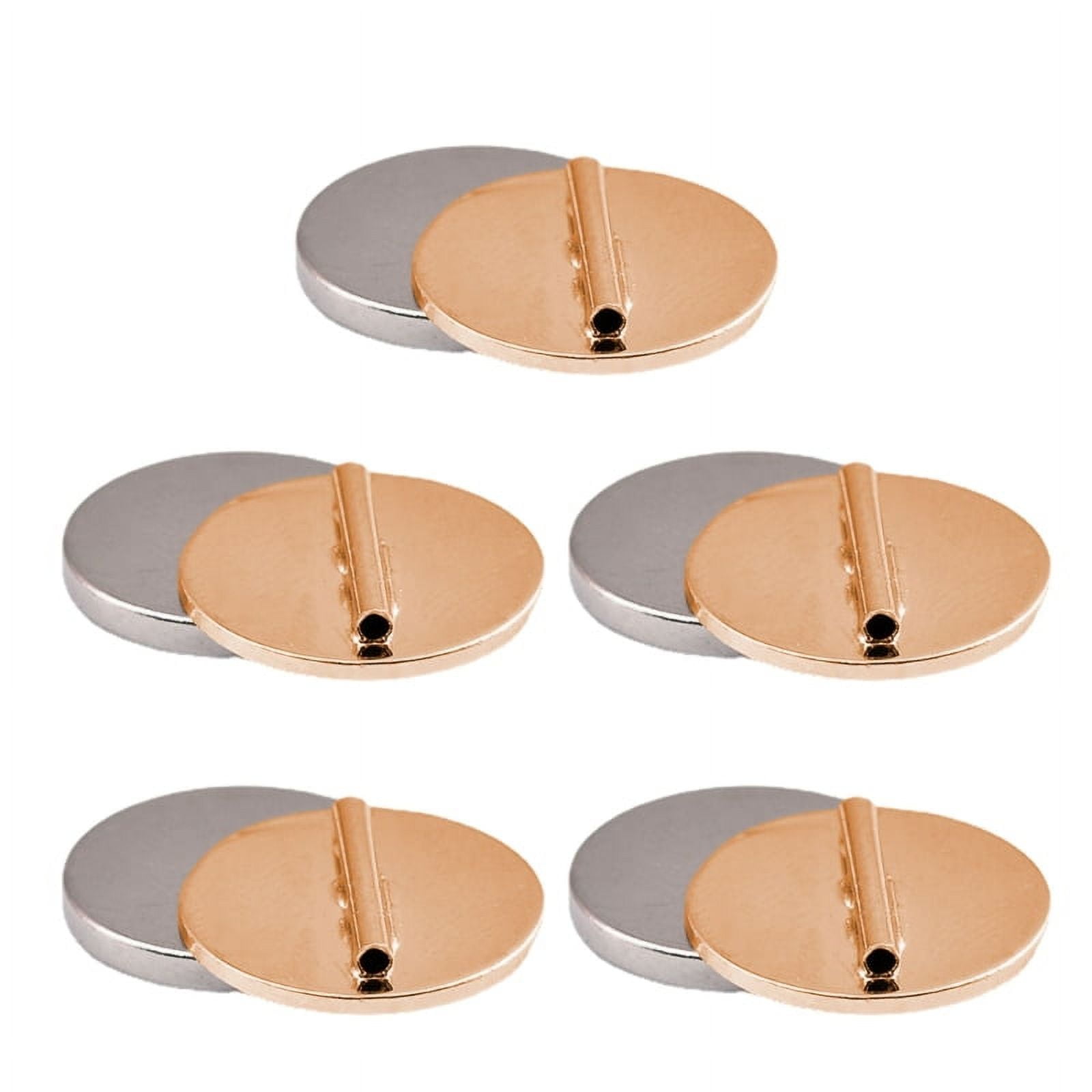5Pcs Mini Pin Brooch Converter Harm Free Clothing Magnet Buckle Magnet ...