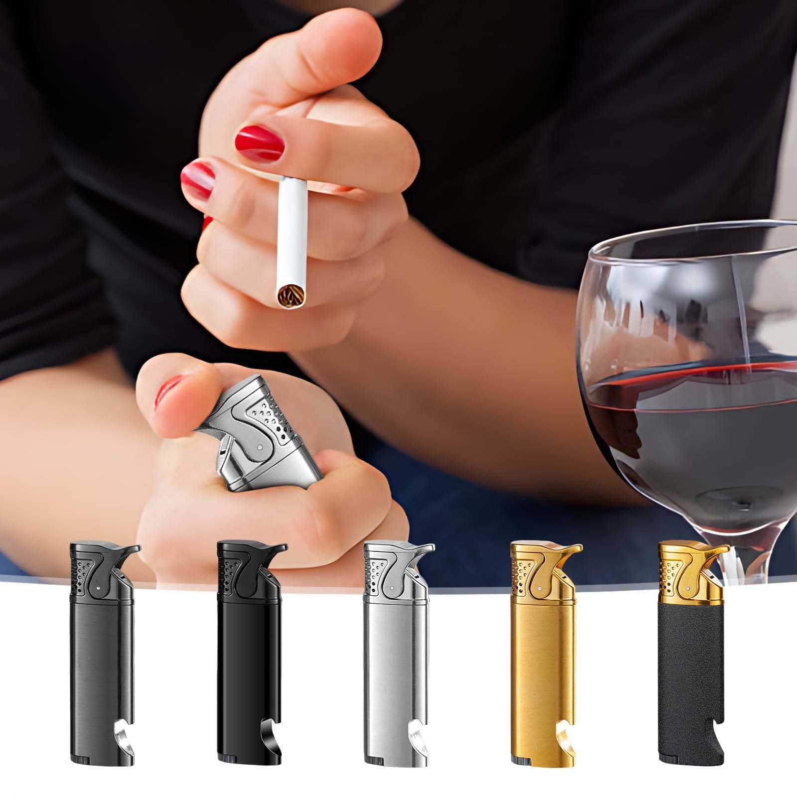 5Pcs Mini Torch Lighter Under $5! Yannianjz Mini Torch Butane Lighter ...