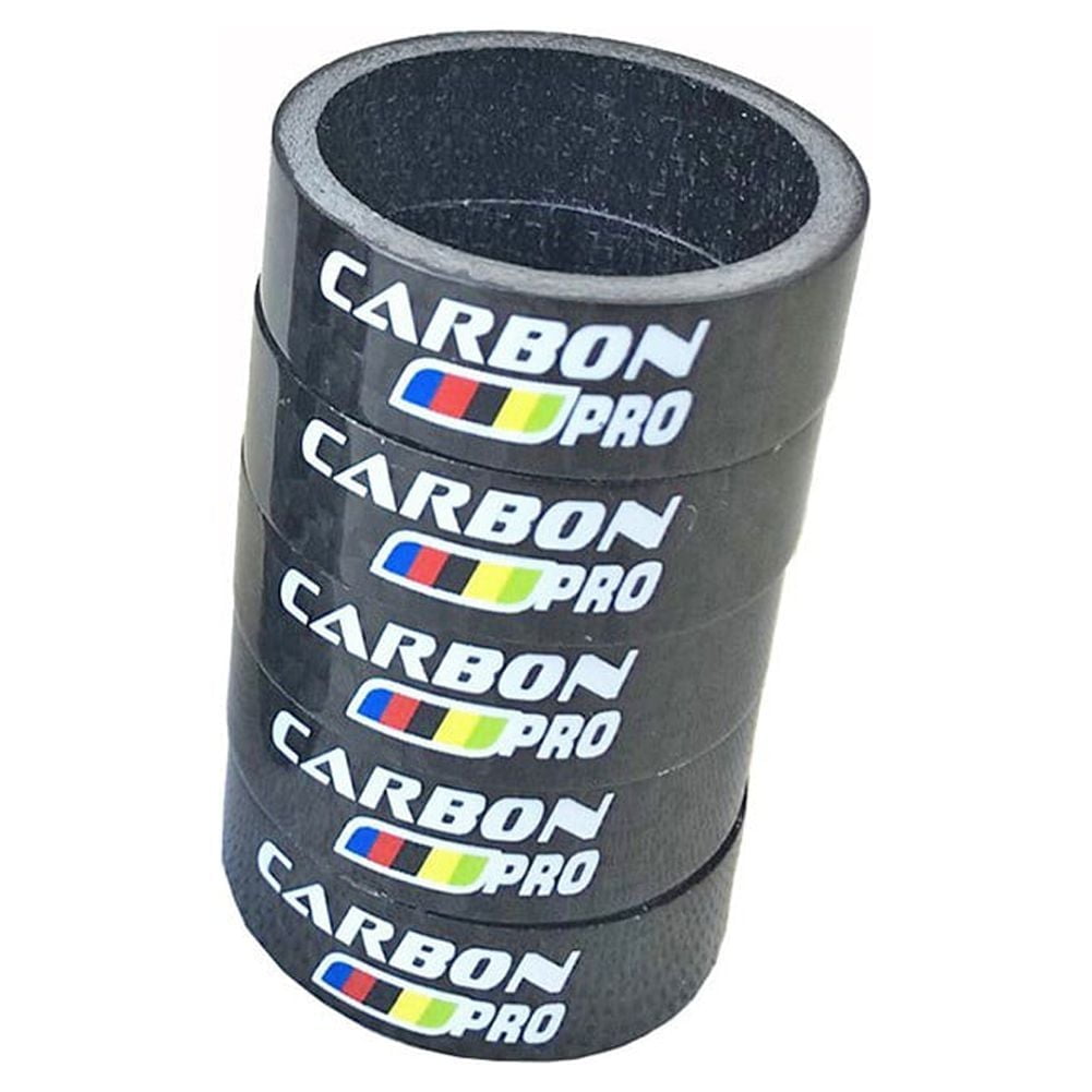 5Pcs Mountain Road Bicycle Stem Ring Lightweight Full Carbon Fiber ...